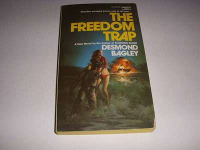 THE FREEDOM TRAP by DESMOND BAGLEY, Fawcett Crest Book, 1973, Vintage ...