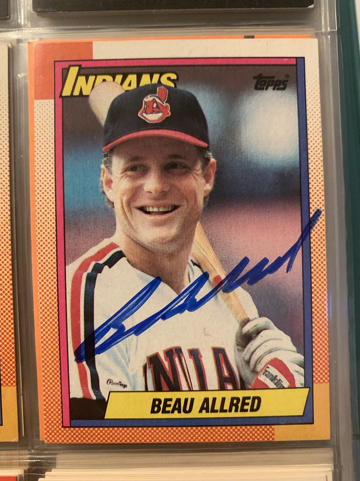 3 Beau Allred baseball cards. 1 card autographed | eBay