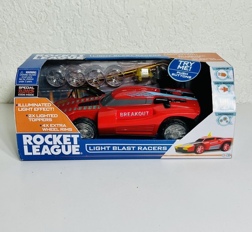 Rocket League Toy Light Blast Racers Breakout Red Car | eBay