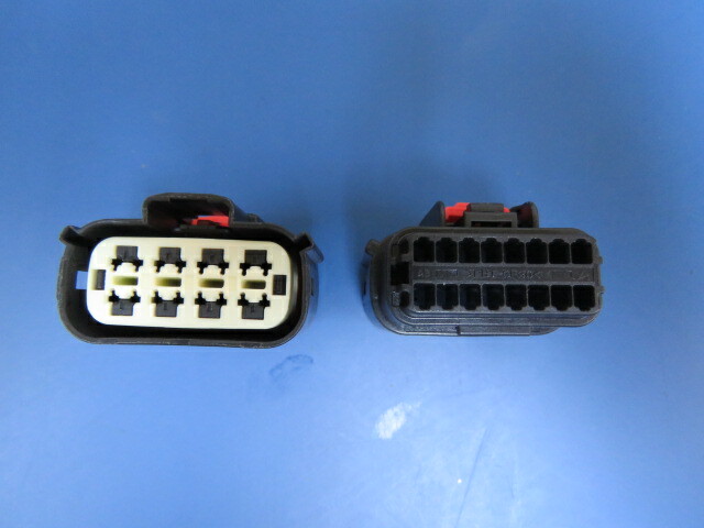 Delphi 54241630 Qty of 2 per Lot Automotive Connectors 16W FM HSING BLK ...