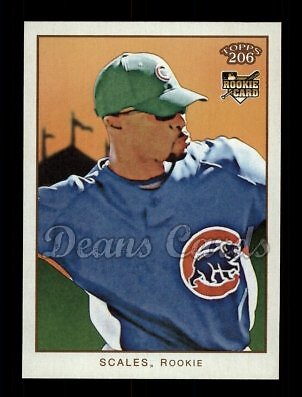 2009 Topps 206 #178 Bobby Scales Cubs RC 8 - NM/MT | eBay