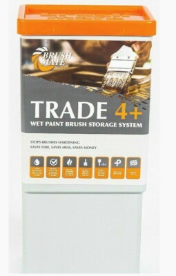 BRUSHMATE BRUSH MATE TRADE4+ PAINTBRUSH STORAGE KIT incl. Vapour Mate ...