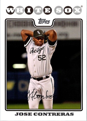 2008 Topps Jose Contreras #248 Chicago White Sox Baseball Card | eBay
