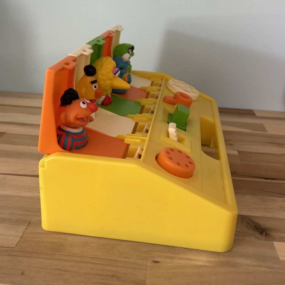Vintage 1980 Playskool Sesame Street Poppin Pals Pop Up Toy Baby ...