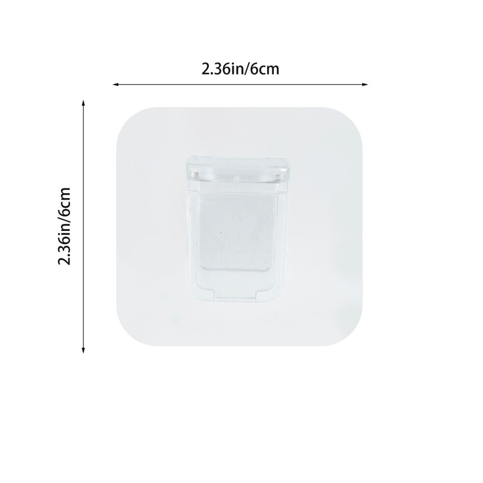 20Pcs Adhesive Support Shelf Bracket Wardrobe Partition Layer Fixed ...