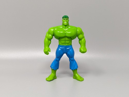 Marvel Comics 1996 Incredible Hulk Green & Blue Superhero 4.5" Action ...