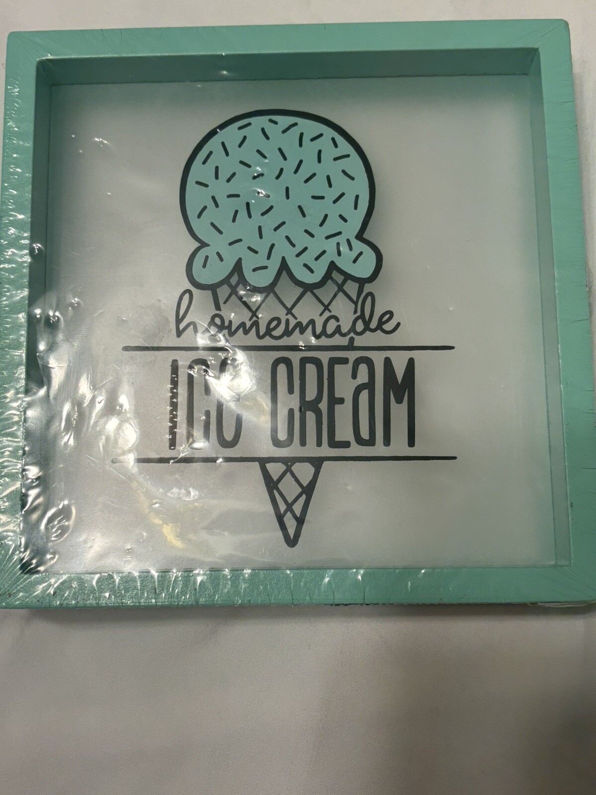 Table top sign - Homemade ICe CREam sign by HORIZON GROUP | eBay