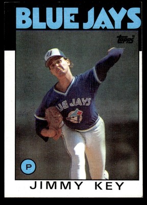 1986 Topps Jimmy Key Toronto Blue Jays #545 | eBay