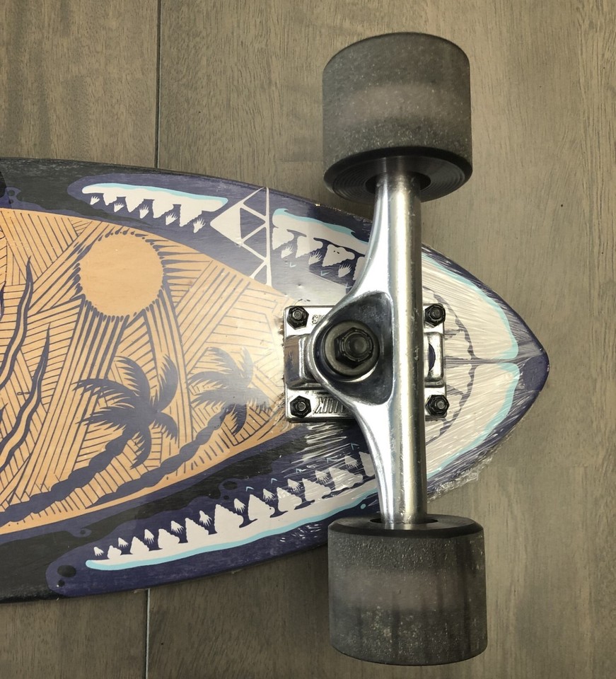Tony Hawk Signature Series Longboard 34" Cruiser Board Sun and Shark ...