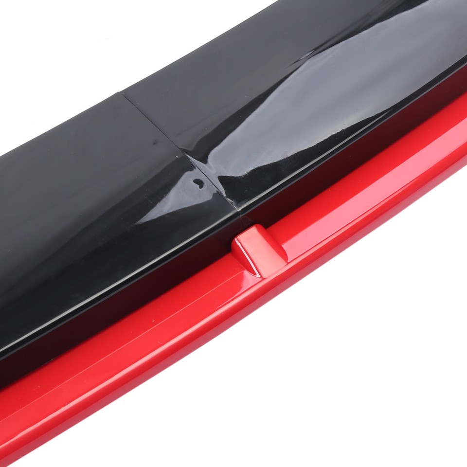 For Chrysler Crossfire 2004-2000 Front Bumper Lip Red Spoiler Splitter ...