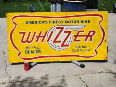 Whizzer Sign (Metal) (24x48) | eBay