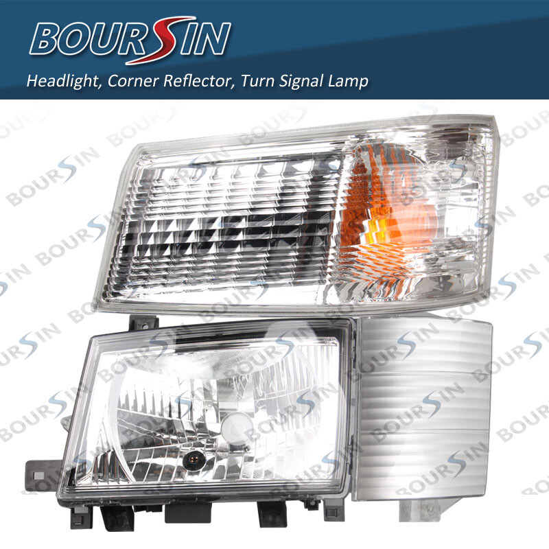 Headlight & Corner Reflector & Turn Signal Lamp For Mitsubishi Fuso FE ...