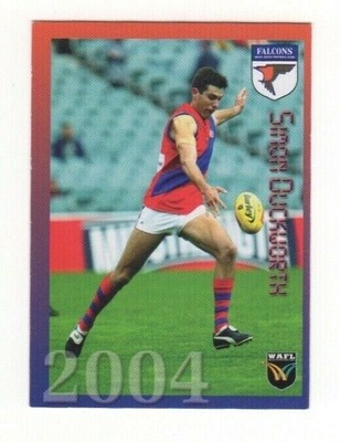 WAFL Australia - West Perth Falcons 2004 - Simon Duckworth | eBay