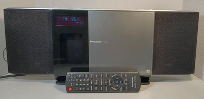 Panasonic Compact Stereo With AM, FM, CD, iPod, System w/ Remote SC ...