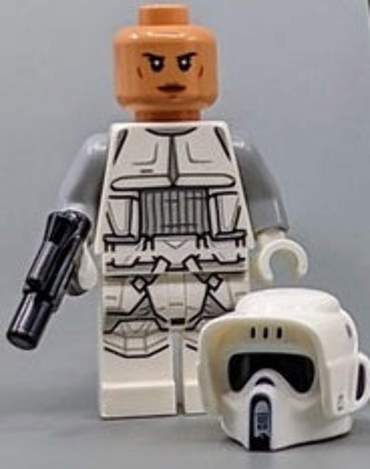 LEGO Star Wars Scout Trooper Hoth Clone (Female Head) Minifigure | eBay
