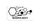 Sigma Boy Vinyl Aufkleber Autos tuning styling Hochwertiger Sticker ...