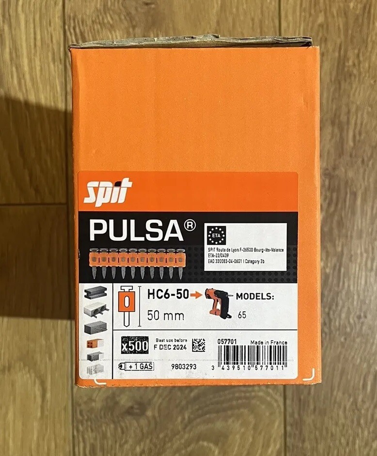 SPIT 057540 Pulsa 800 20mm Nails - 500 Pieces for sale online | eBay