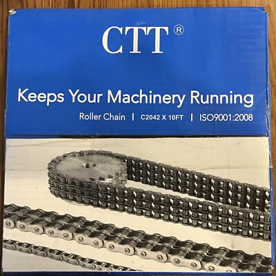 CTT Roller Chain C2042 X 10FT New In Box | eBay