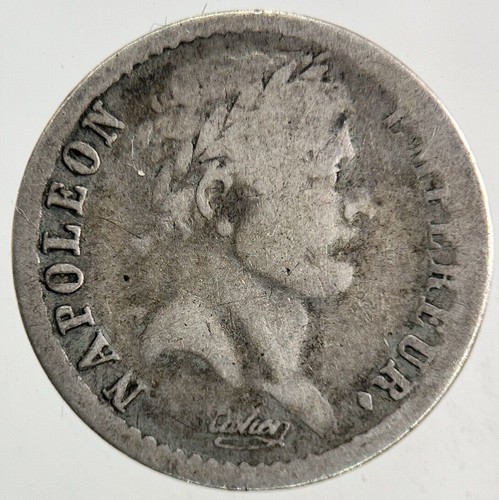1808 France Napoleon Demi 1/2 Franc Silver Coin | Fine Collectable ...
