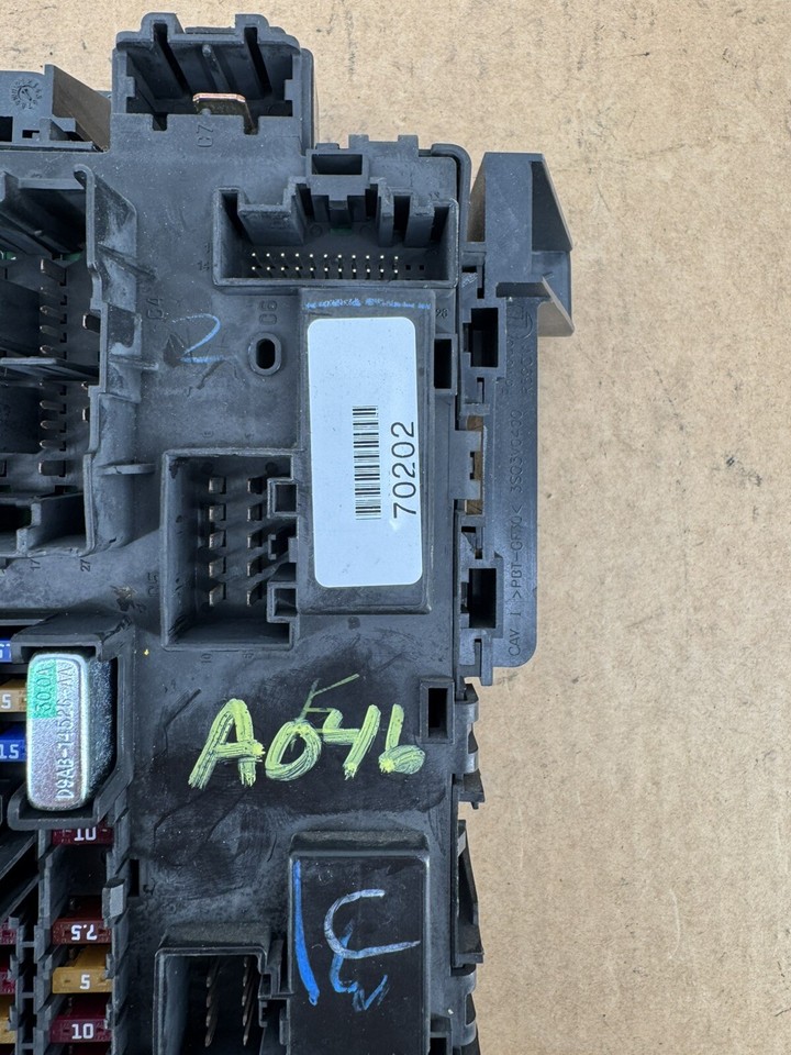 2011 FORD EDGE INTERIOR CABIN FUSE BOX RELAY BCM BC3T-14B476-DH A046 | eBay