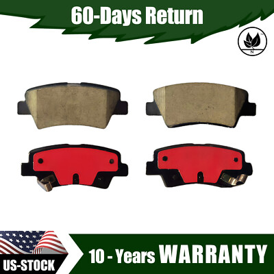 Rear D1544 Ceramic Brake Pads For Kia Optima Rio 2014-2016 | eBay
