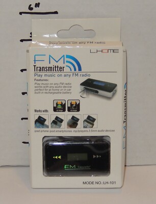 LHOME FM transmitter MODEL NO. LH-101 | eBay