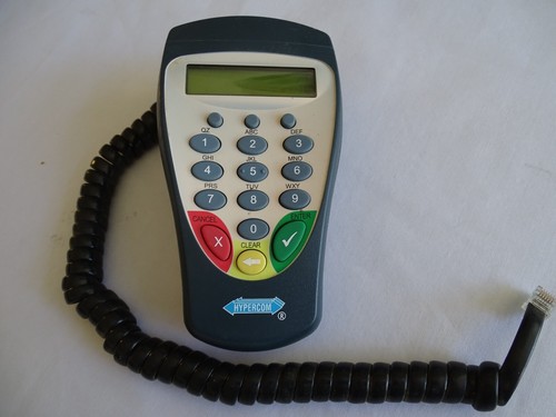 Hypercom Model S9 Credit Card Pin Pad and Cable Keypad Payment Process | eBay