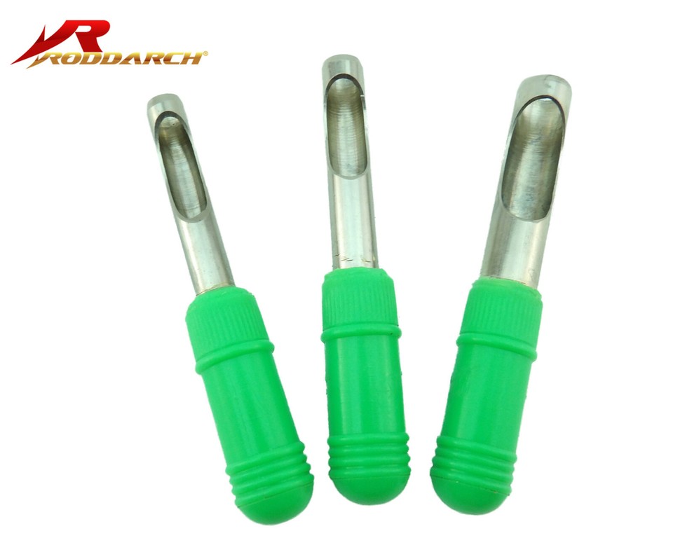 Bread Punch Set For Bread or Meat. 3pc Bait Punch Set. Stainless Steel ...