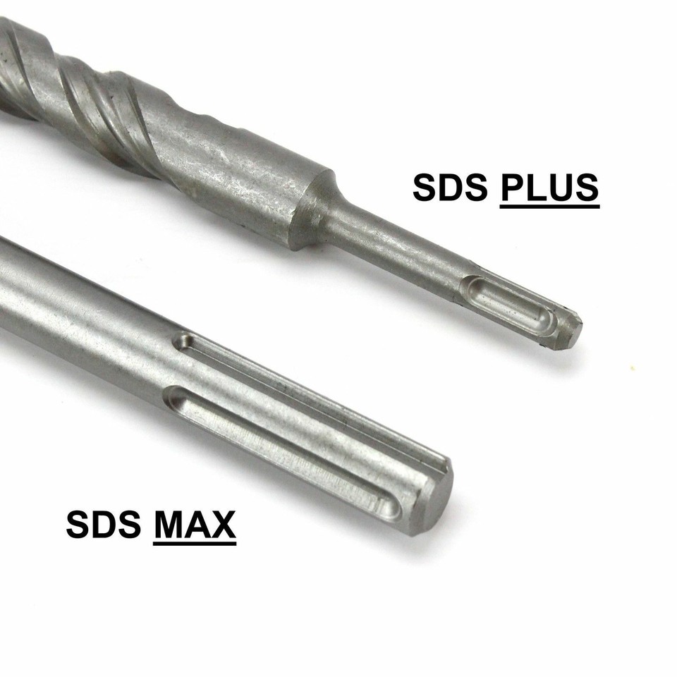28mm x 670mm SDS Max Crosshead TCT Drill Bit. Brick, Concrete & Masonry ...