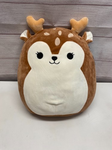 2020 Squishmallows Dawn the Fawn 12" Reindeer Antlers Plush Stuffed ...