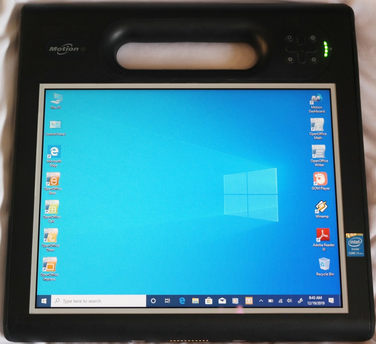 Motion F5m Rugged Tablet Pc By Xplore Tablet Pc