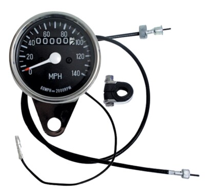1973-1990 Harley Sportster XL Front Wheel Drive Speedometer Kit For ...