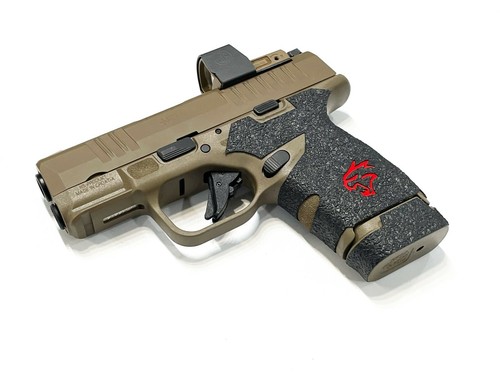 HANDLEITGRIPS SANDPAPER TACTICAL GUN GRIP Wrap for Springfield Hellcat ...