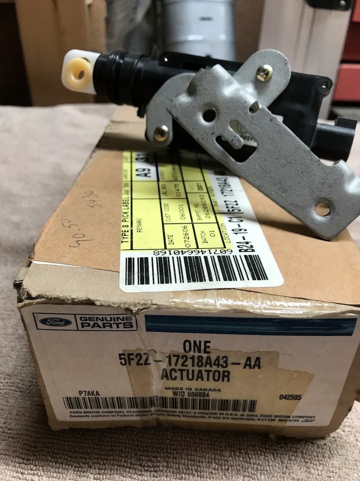 GENUINE FORD PART 5F2Z-17218A43-AA ACTUATOR | eBay