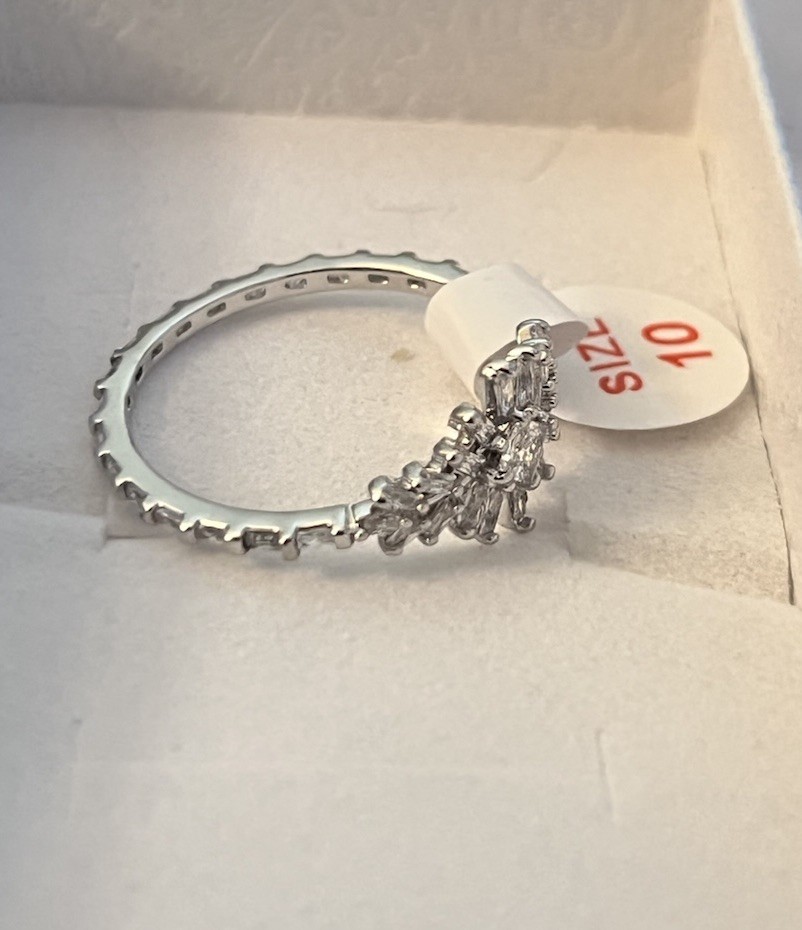 Bomb Party Lumina Size 10 Ring A Revel With Reason Rhodium Plating | eBay