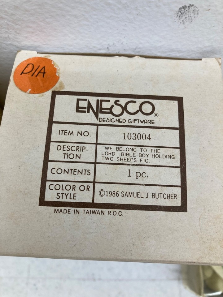 Lot of 4 Precious Moments Porcelain Figurines & Porcelain Plate | eBay