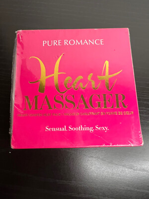 Pure Romance Heart Massager / Click Activated / Reusable / New / Sealed ...