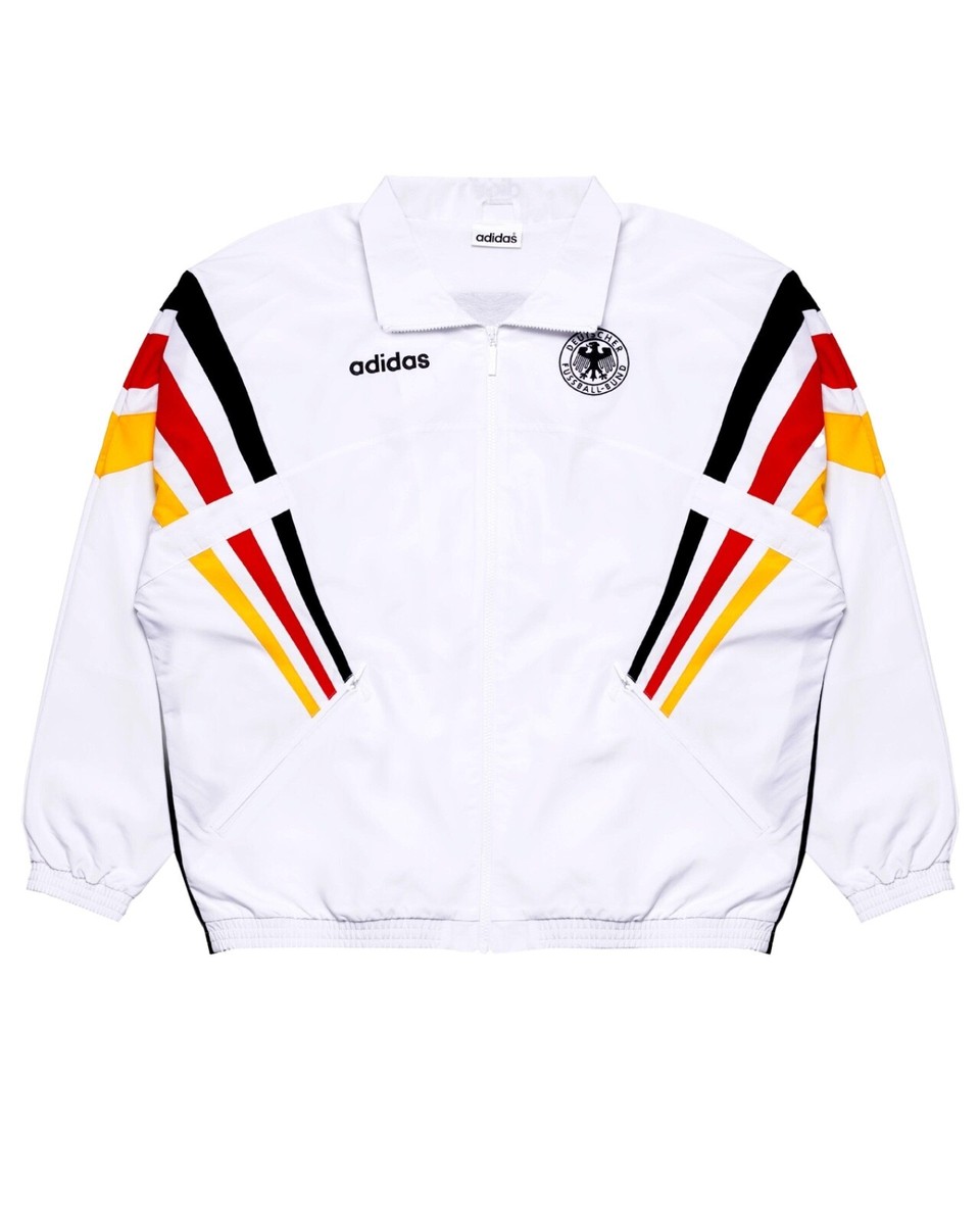 adidas Germany Tracksuit Jacket & Pants Retro Woven Full Set adidas Germany Tracksuit Jacket & Pants Retro Woven Full Set
