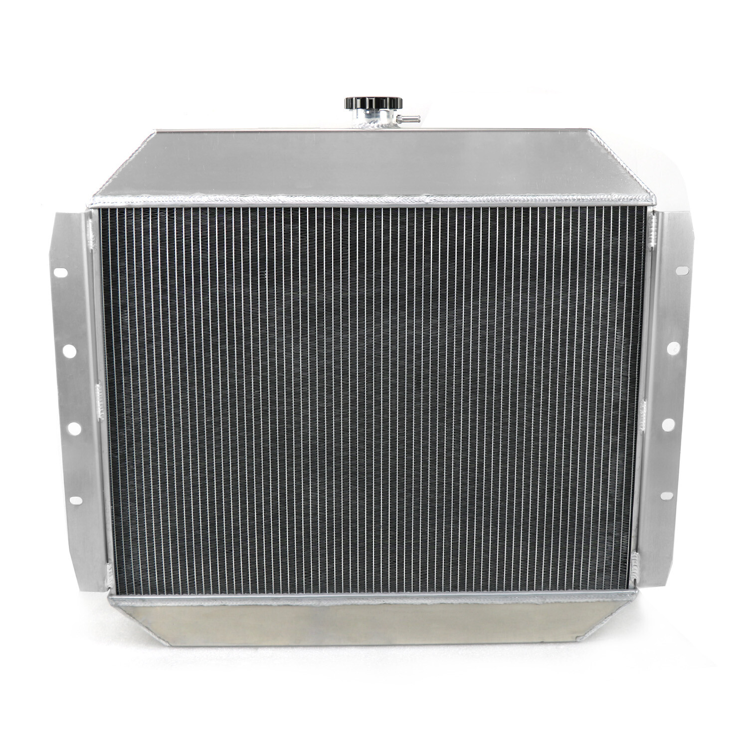 4ROW Aluminum Radiator+Shroud Fan For 1966-79 Ford F100 F150 F250 F350 ...