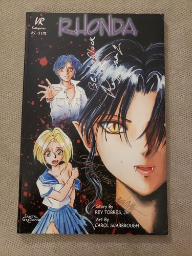 RHONDA TPB VR ENTERPRISES 1997 SUPER-RARE INDIE! Double Signed and ...