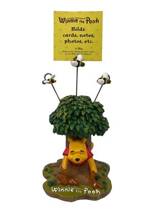 New Disney Winnie The Pooh Photo Holder Notes Cards Honey Bumble Bees ...