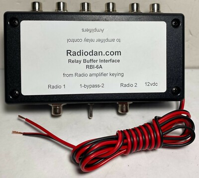 Amplifier keying relay buffer interface TWO radios and 6 output switching RBI-26 | eBay