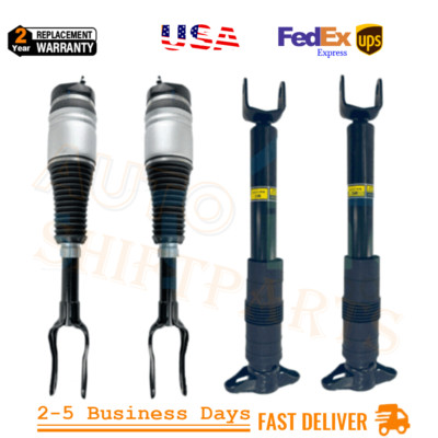 4× Front & Rear Air Suspension Shock Struts For Jeep Grand Cherokee WK2 ...