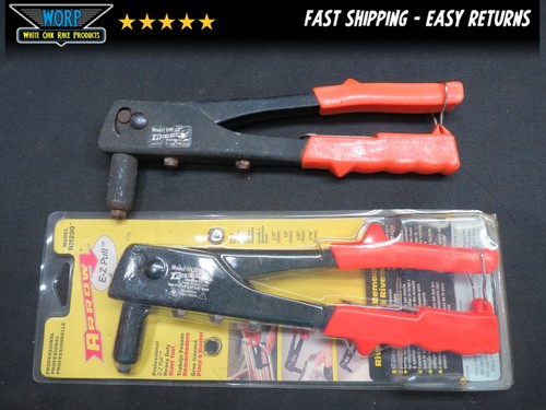 ARROW USA E Z PULL RIVET GUNS 2X RH200 3/32 1/8 5/32 3/16 RIVETER WITH ...