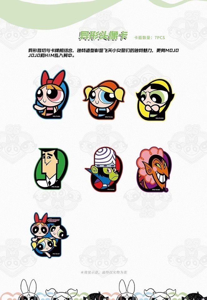 The Powerpuff Girls 25th Anniversary Collectible Card Sealed Booster ...