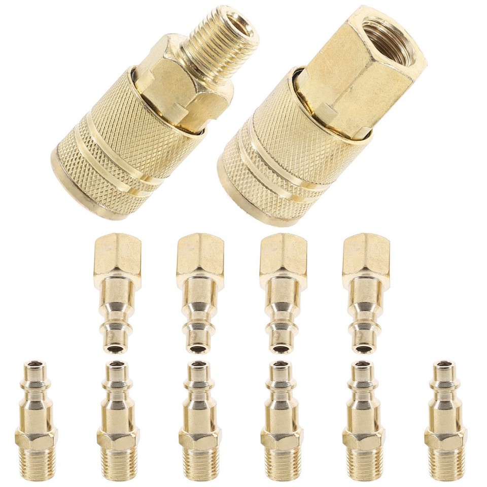 Air Hose Coupler Compressor Connector Fitting Replacement Fittings ...