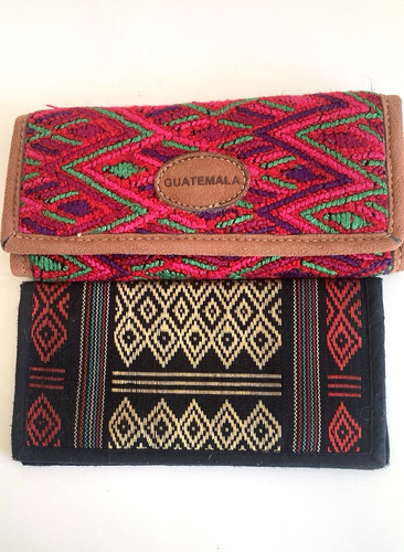 Vintage Lot of 2 Handmade Wallets- Guatemala, India | eBay