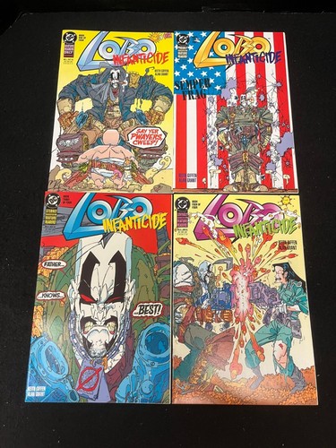 LOBO INFANTICIDE DC COMICS #1-4 MINISERIES GRIFFIN GRANT | eBay