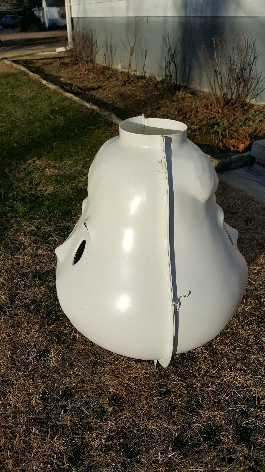 Vintage Blow Mold Casper GHOST Halloween LAMP Post Cover -RARE | eBay