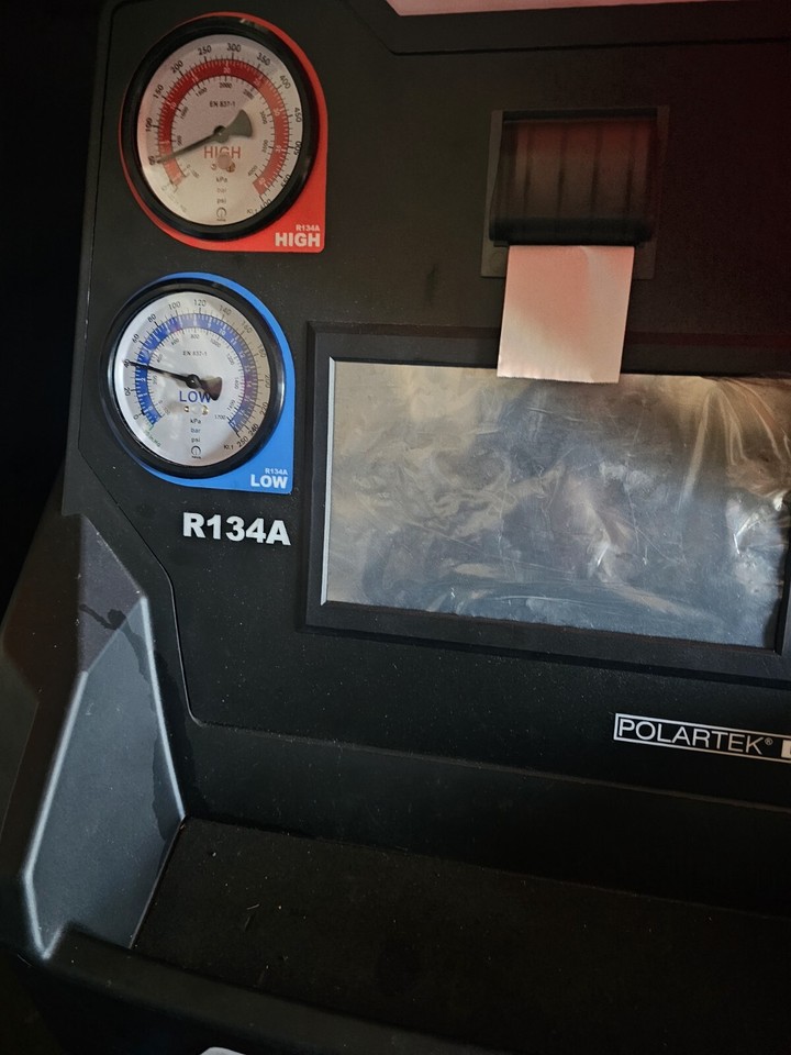 Snap-On Polartek Dual A/C Air Conditioning Machine 134a and 1234YF -5 ...